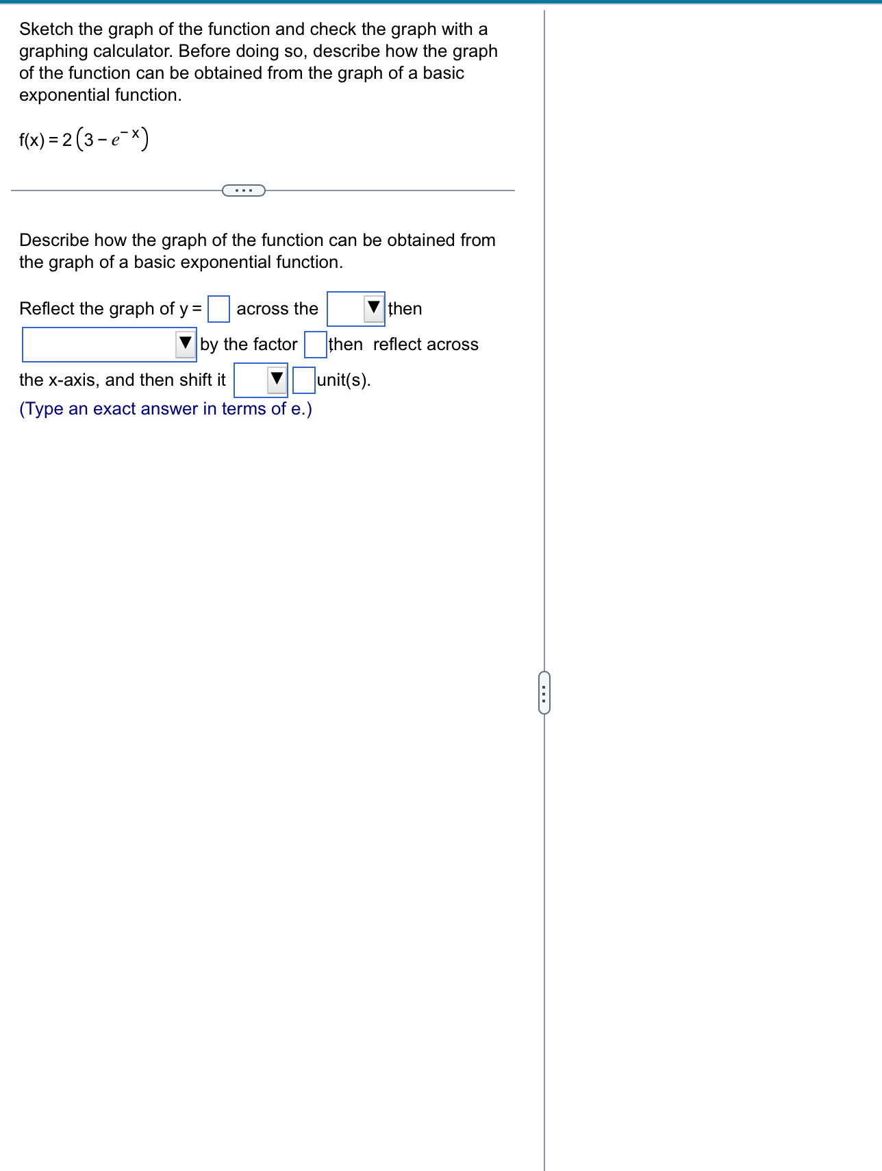 Sketch the graph of the function and check the graph | Chegg.com Sketch the graph of the function and check the graph | Chegg.com