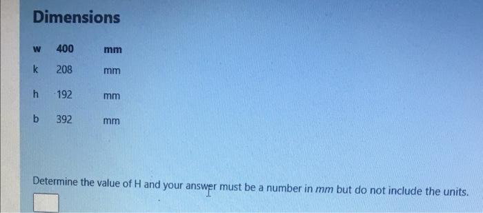 Solved 6 h sh H w A rectangular water channel shown in the | Chegg.com