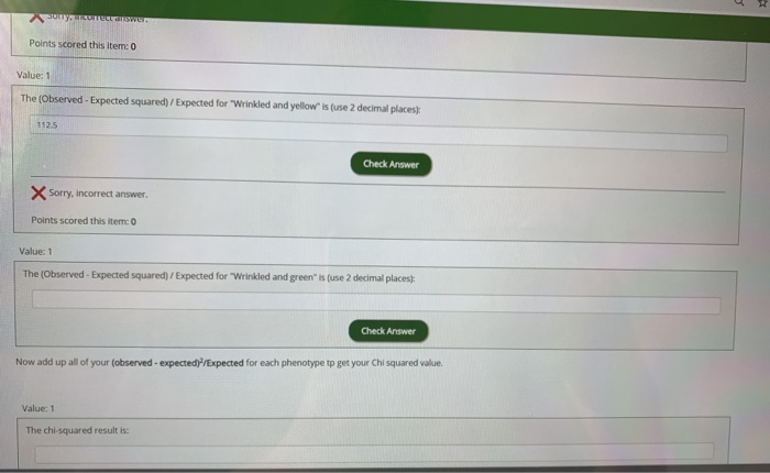 Solved Let's use the table below: Offspring count from the | Chegg.com