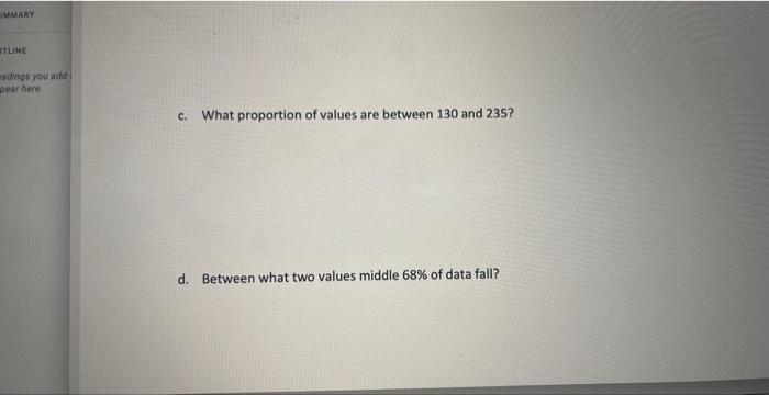 Solved Normal Distribution (HW12) Show all work on your own | Chegg.com