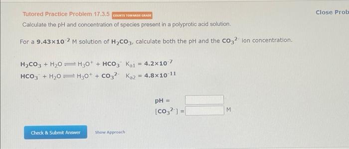 Solved Tutored Practice Problem 17.3.5 COUNTS TOWARDS GRADE | Chegg.com