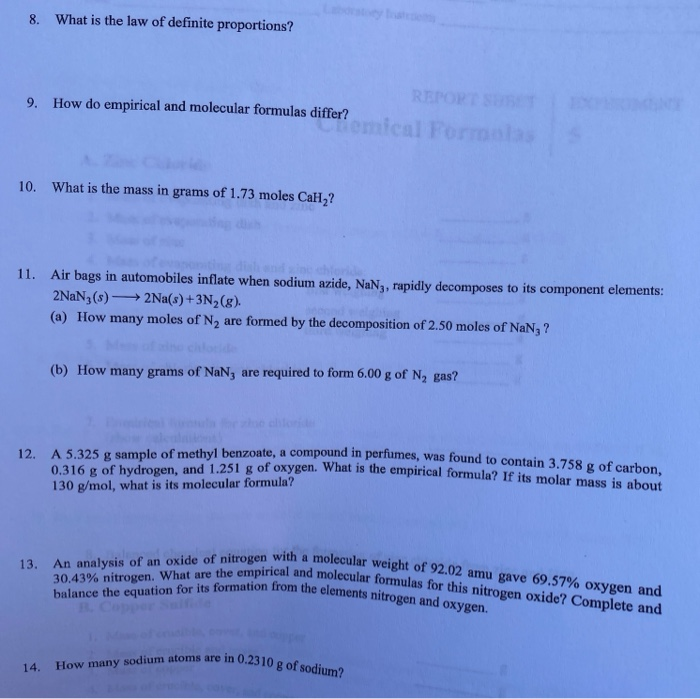 Solved vive the chemical symbols for the following elements: | Chegg.com