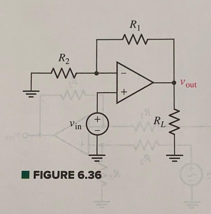#44. For the circuit in Fig. 6.36, find the values of | Chegg.com