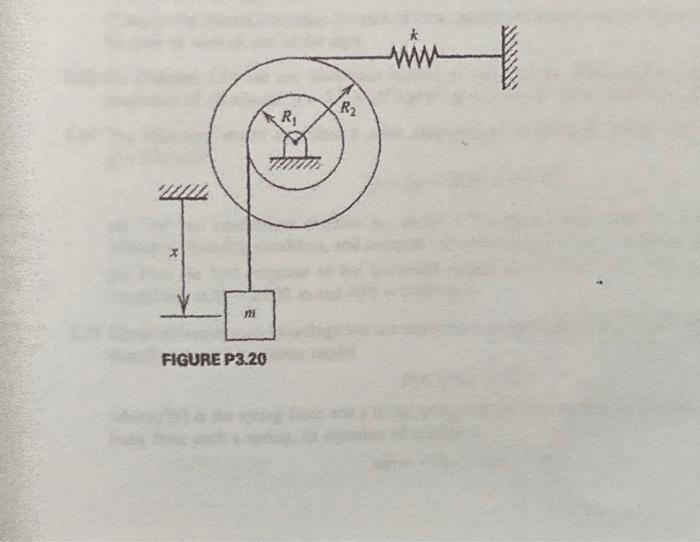Solved 3.34 Use Rayleigh's method to derive the natural | Chegg.com