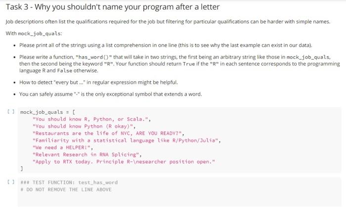 Solved Please write a function get_uni () that takes in a | Chegg.com