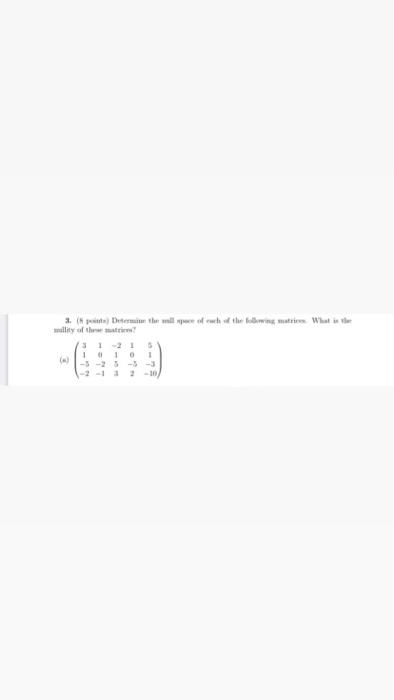 Solved 6. (12 points) Find a basis for each of the following | Chegg.com