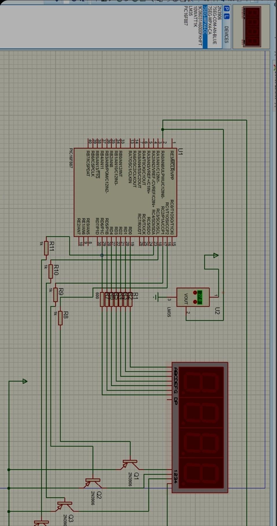 Solved Using LM35 as temperature sensor to connect to ADC of | Chegg.com