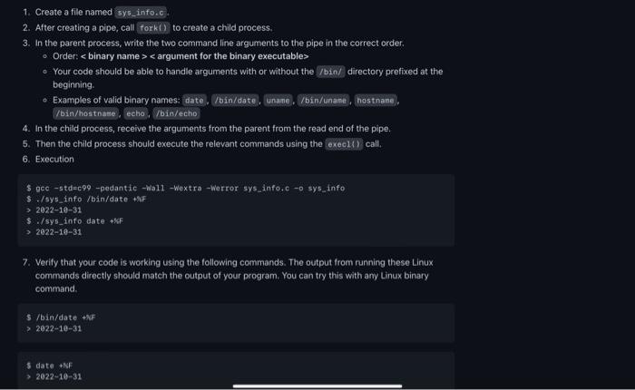 Solved ***Please code in C and use command line | Chegg.com