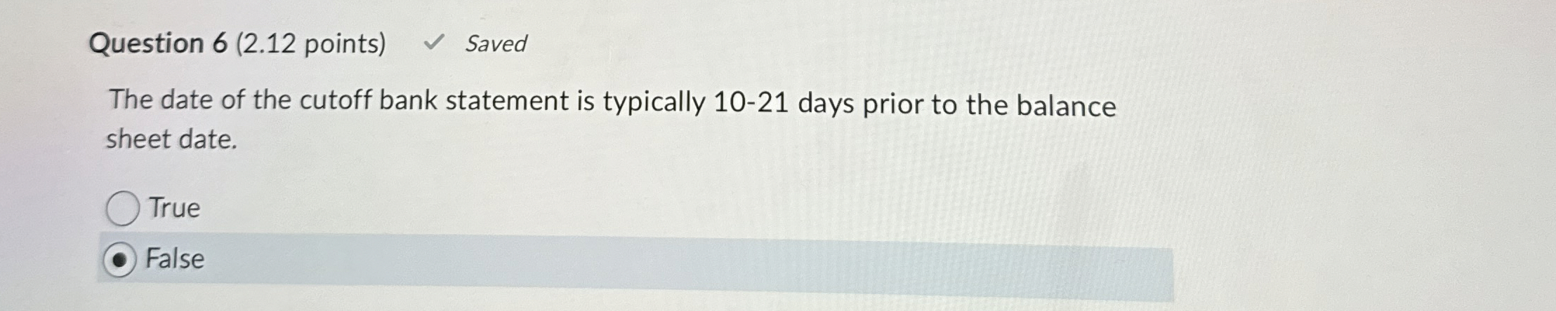 High Quality SOLUTION Question 6 (2.12 ﻿points) ﻿SavedThe date of the | Chegg.com