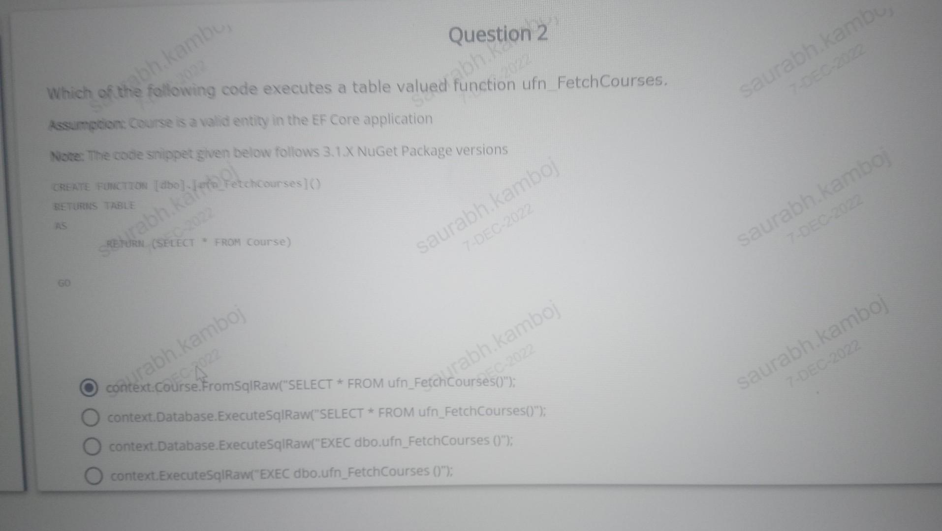 Solved Which of the following option(s) is/are true to fetch | Chegg.com