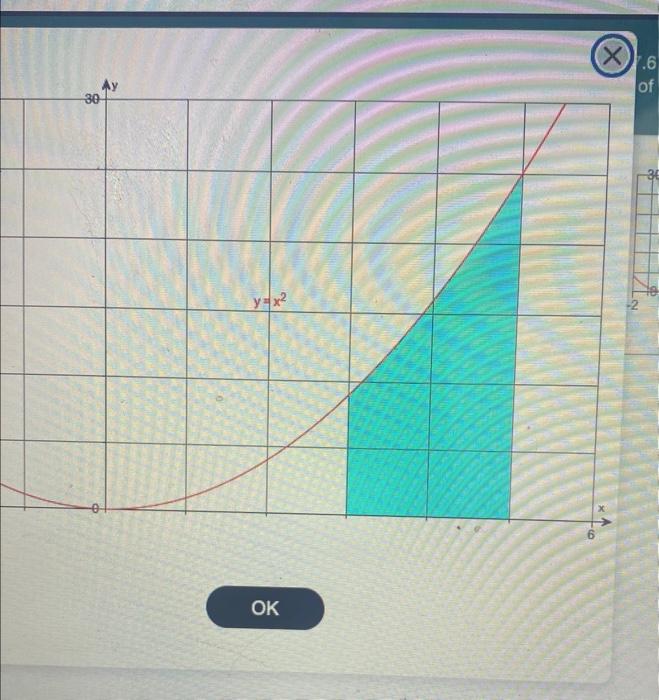 Solved Find the area under the given curve over the | Chegg.com