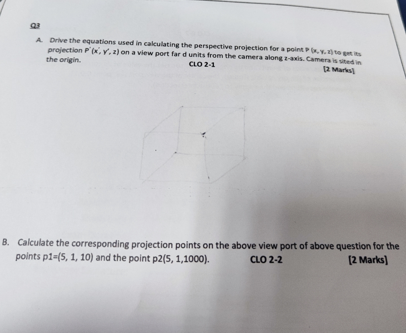 Solved Q3A. ﻿Drive the equations used in calculating the | Chegg.com