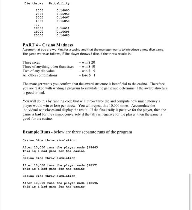 Solved PART 1 - Looping Warmup There exists a mathematical | Chegg.com