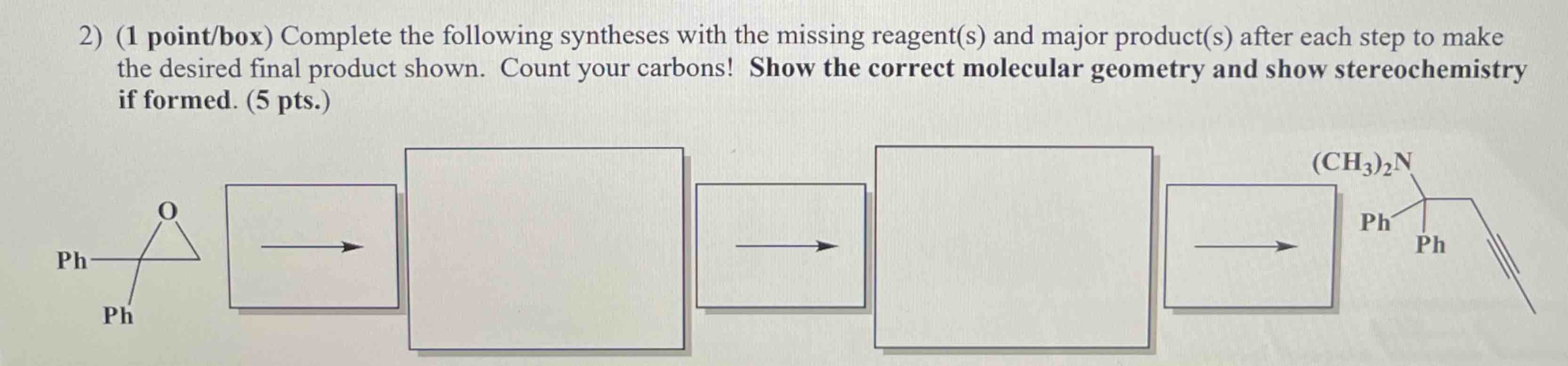 Solved Complete the following syntheses with the missing | Chegg.com
