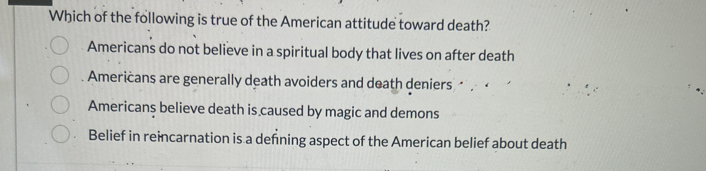 Solved Which of the following is true of the American | Chegg.com