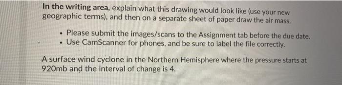 Solved In the writing area, explain what this drawing would | Chegg.com