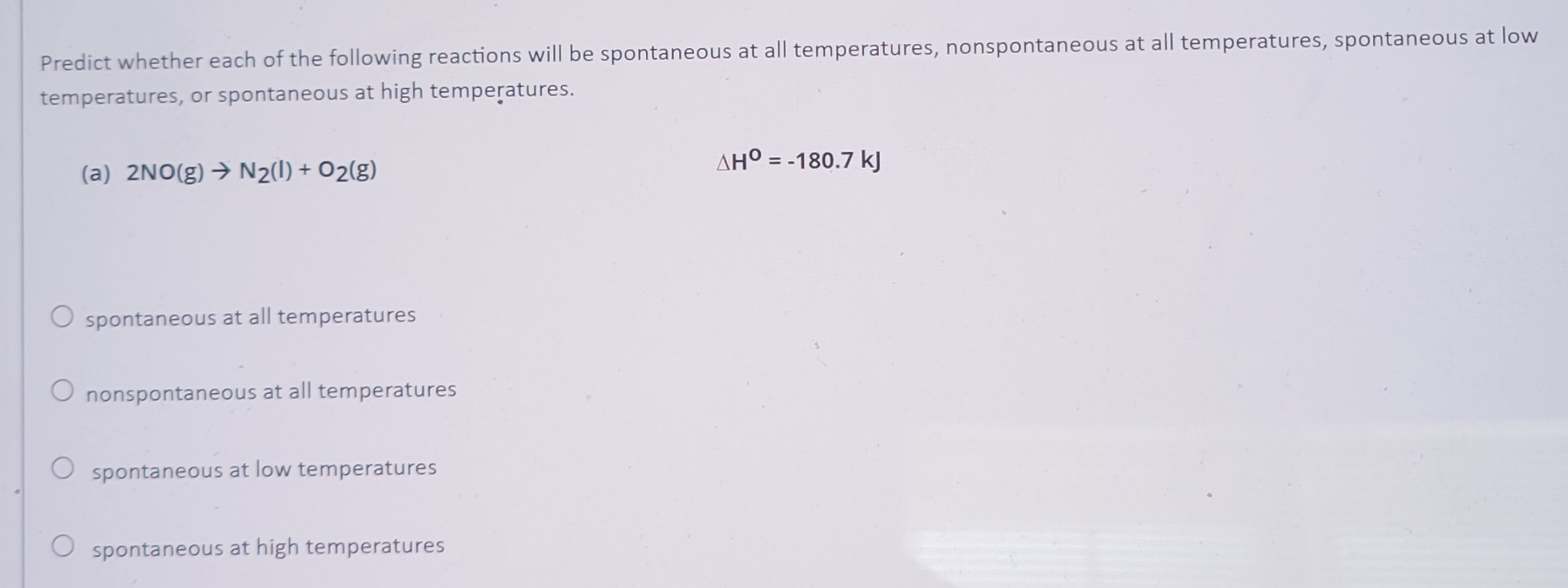 Solved Predict whether each of the following reactions will | Chegg.com