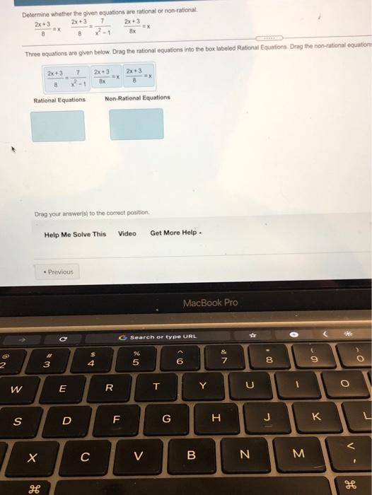 Solved Determine whether the given equations are rational or | Chegg.com
