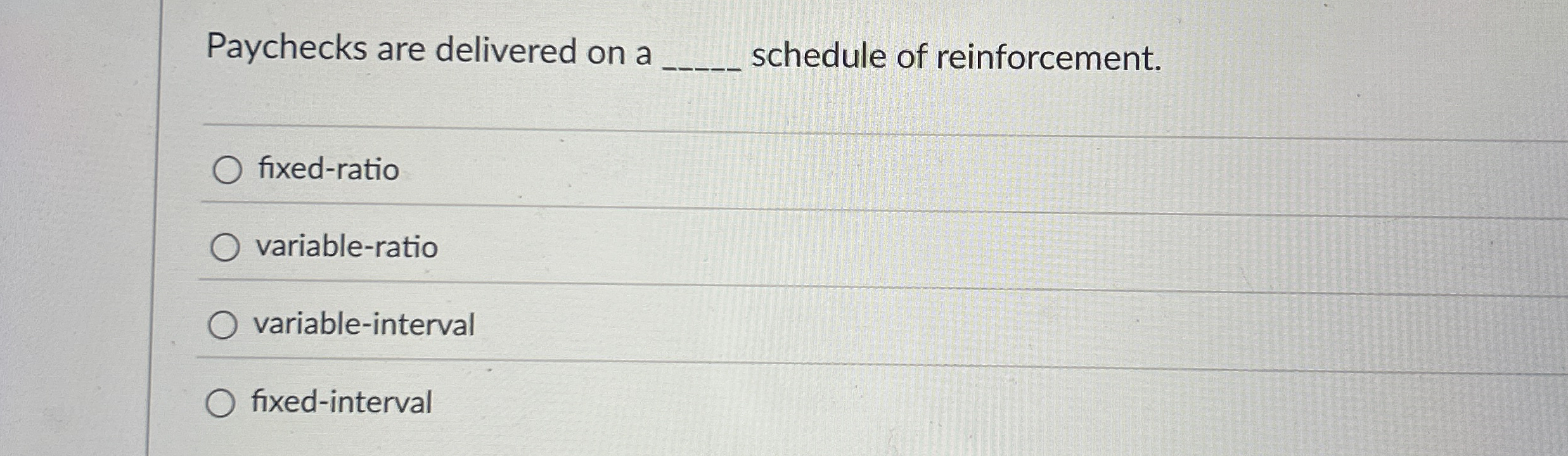 Solved Paychecks are delivered on a ﻿schedule of | Chegg.com