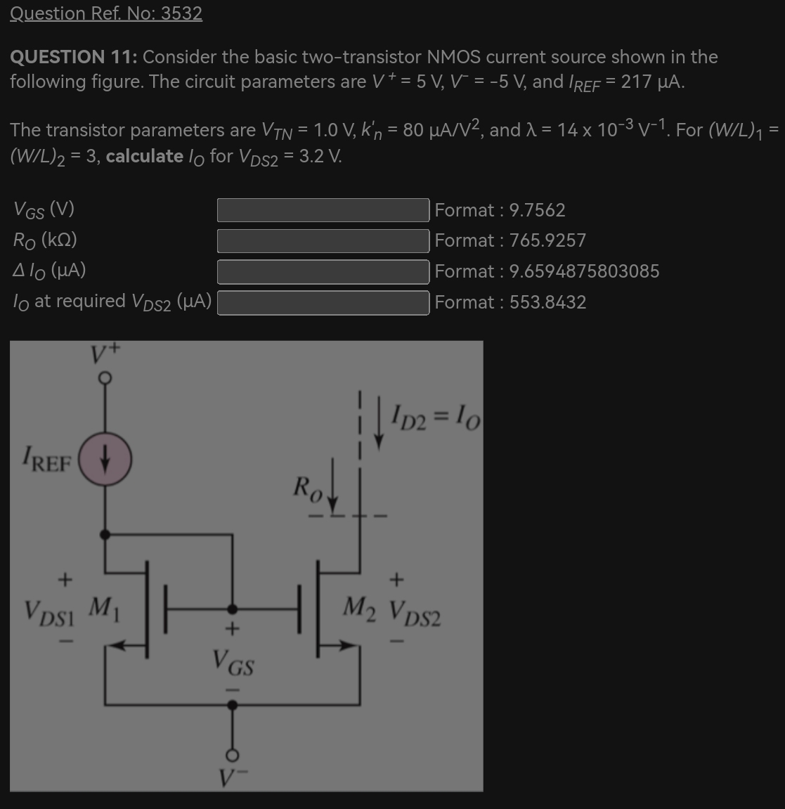 [Solved]: Question Ref. No: 3532 QUESTION 11: Consider th