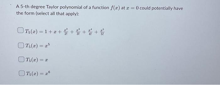 Solved The linear approximation to f(x)=cosx−exsinx at the | Chegg.com