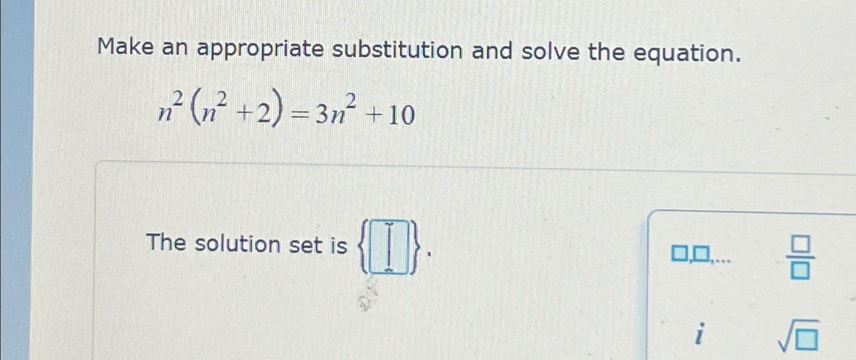 Solved Make an appropriate substitution and solve the | Chegg.com