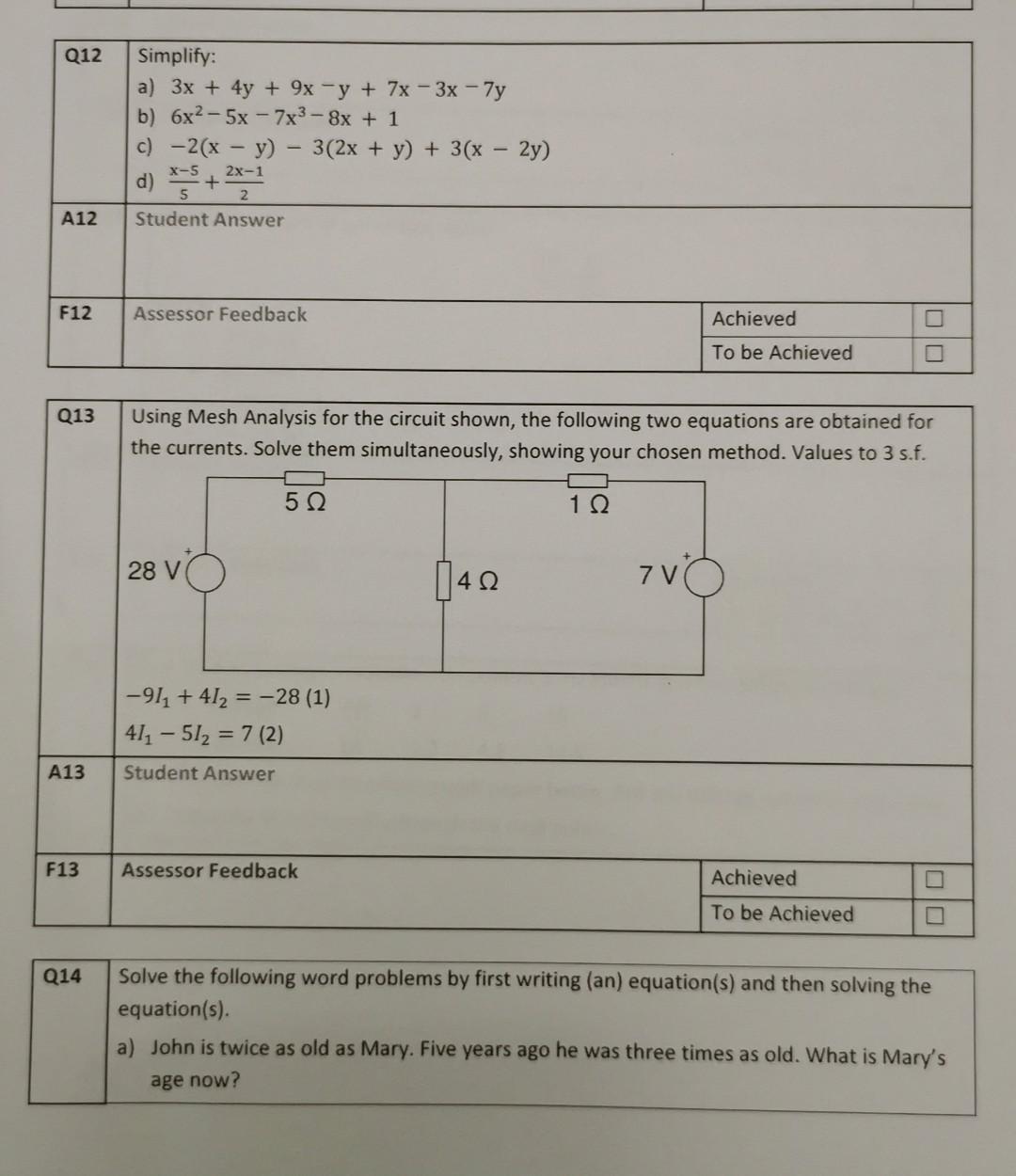 Solved Q30 What is the correct factorisation for the | Chegg.com