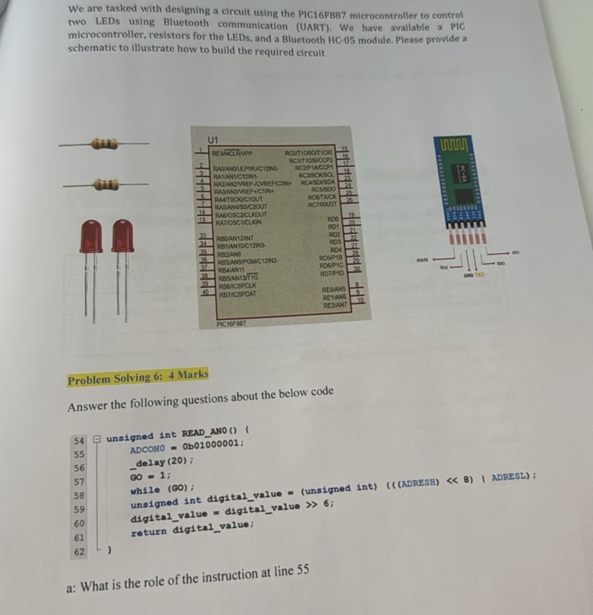 Solved We are tasked with designing a circuit using the | Chegg.com