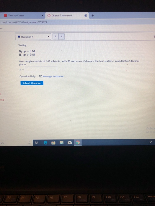 Solved View My Classes x Chapter 7 Homework | Chegg.com