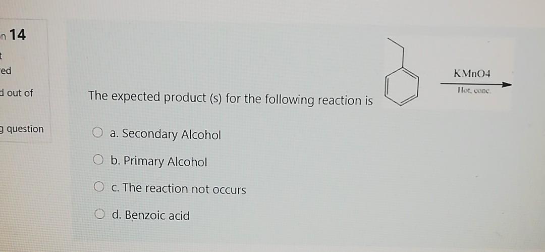 Solved n 14 t red KMn04 out of Hot, conc The expected | Chegg.com Solved n 14 t red KMn04 out of Hot, conc The expected | Chegg.com
