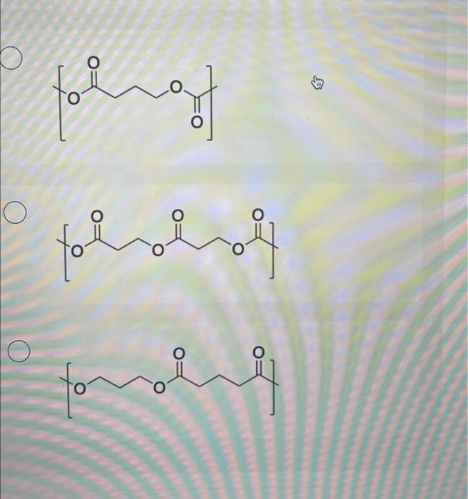 Solved Which is the correct repeat unit for a polymer | Chegg.com