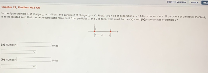 Solved PRINTER VERSION « BACK NEX Chapter 21, Problem 013 GO | Chegg.com