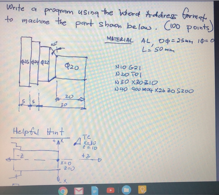 Solved write a program using the word Address format machine | Chegg.com