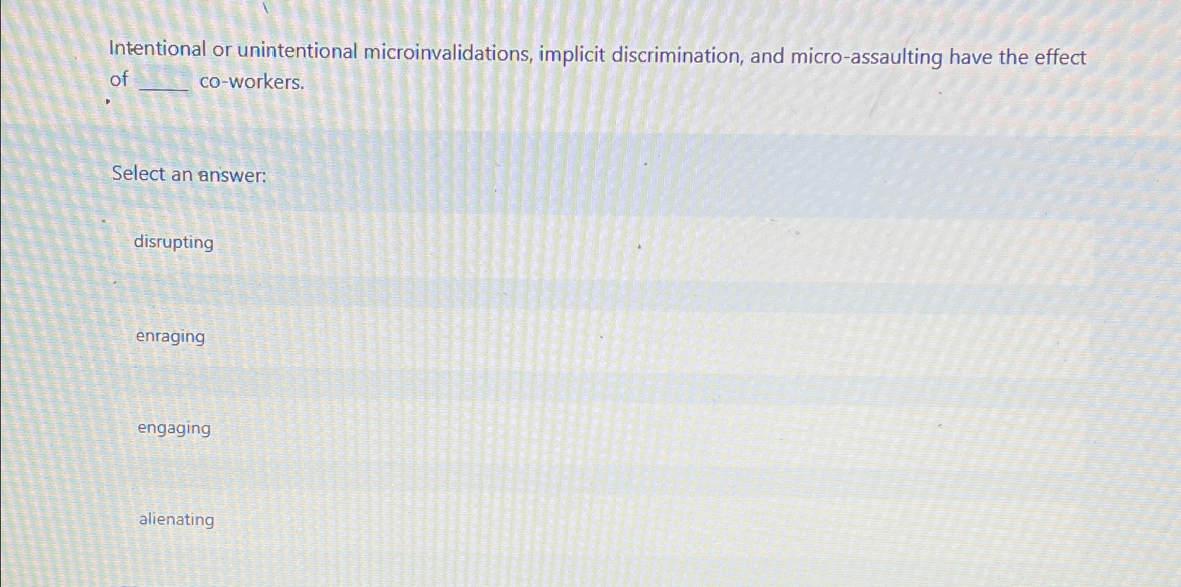Solved Intentional or unintentional microinvalidations, | Chegg.com