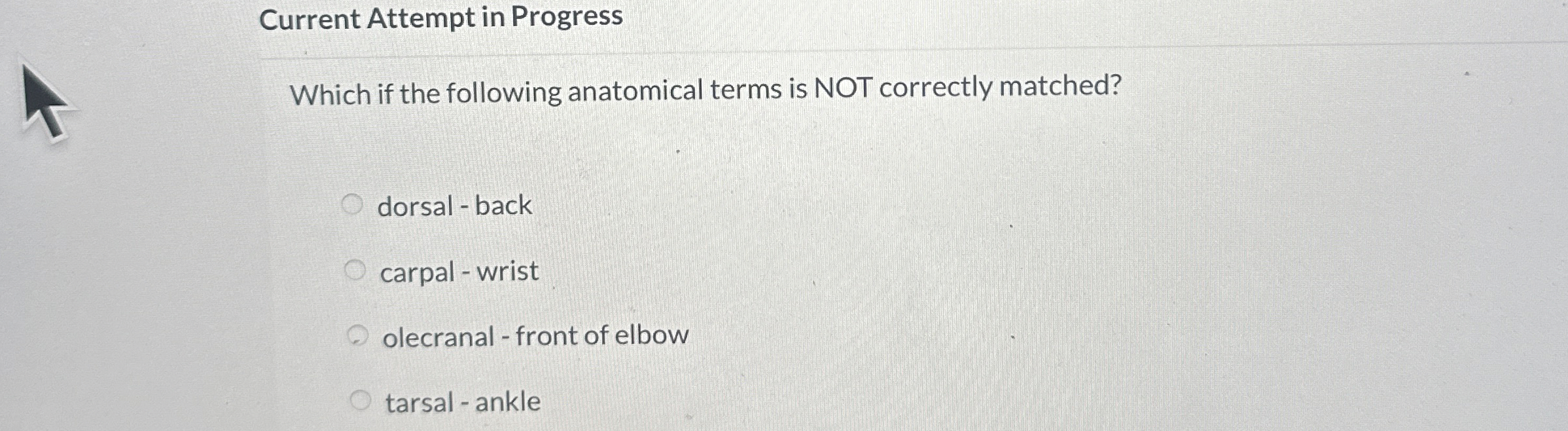 Solved Current Attempt in ProgressWhich if the following | Chegg.com