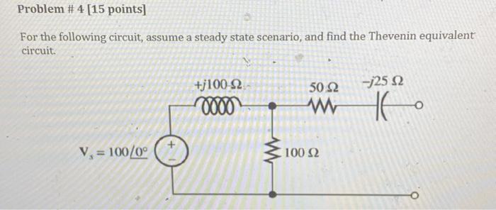 Solved For the following circuit, assume a steady state | Chegg.com Solved For the following circuit, assume a steady state | Chegg.com