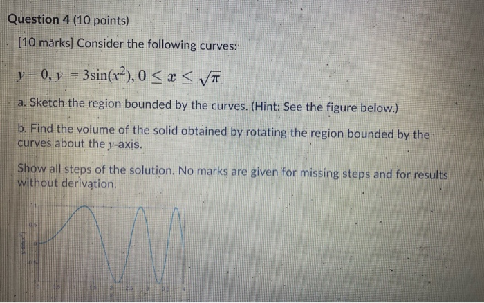 Solved Question 4 (10 points) [10 marks] Consider the | Chegg.com | Chegg.com