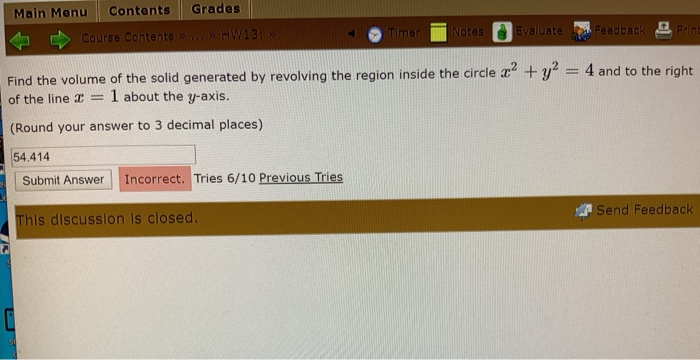 Solved Main Menu Contents Grades Course Contents HW13 Time | Chegg.com Solved Main Menu Contents Grades Course Contents HW13 Time | Chegg.com