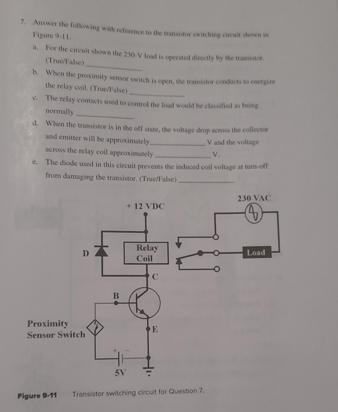 Solved 7. Answer the following with reference to the | Chegg.com