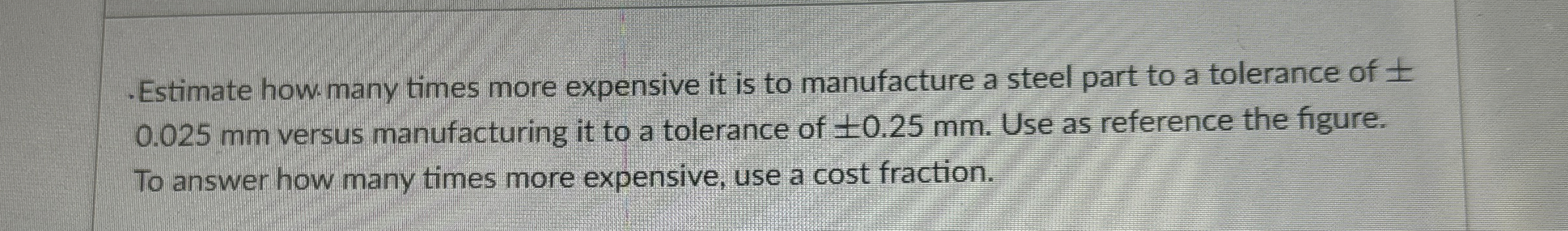 Solved Estimate how-many times more expensive it is to | Chegg.com
