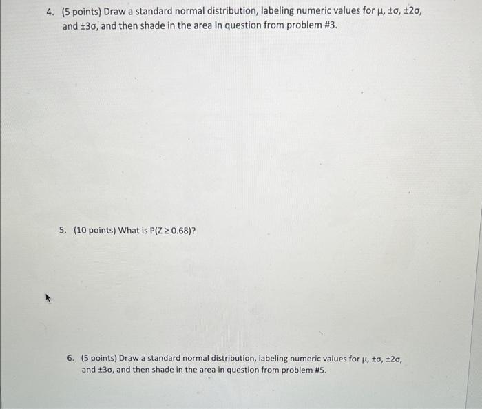 Solved 1. (10 points) What is P(0≤Z≤1.47) ? 2. (5 points) | Chegg.com