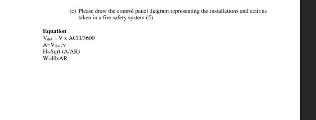 Solved QI (a) Please draw single duct constant air volume | Chegg.com