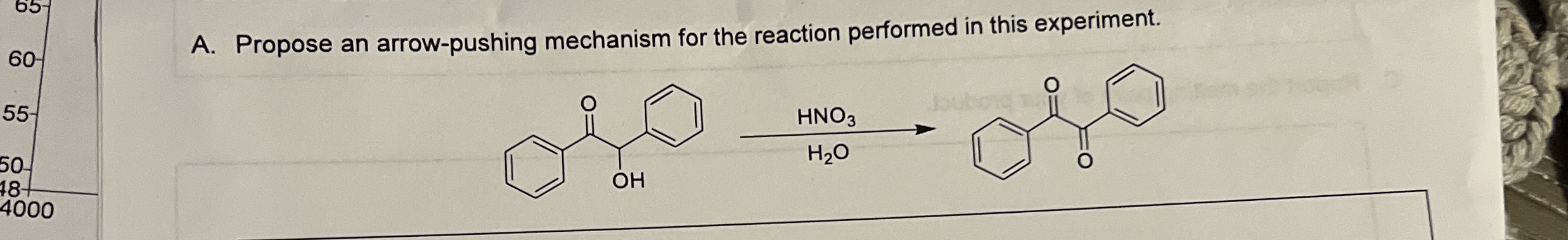 Solved A. ﻿Propose an arrow-pushing mechanism for the | Chegg.com