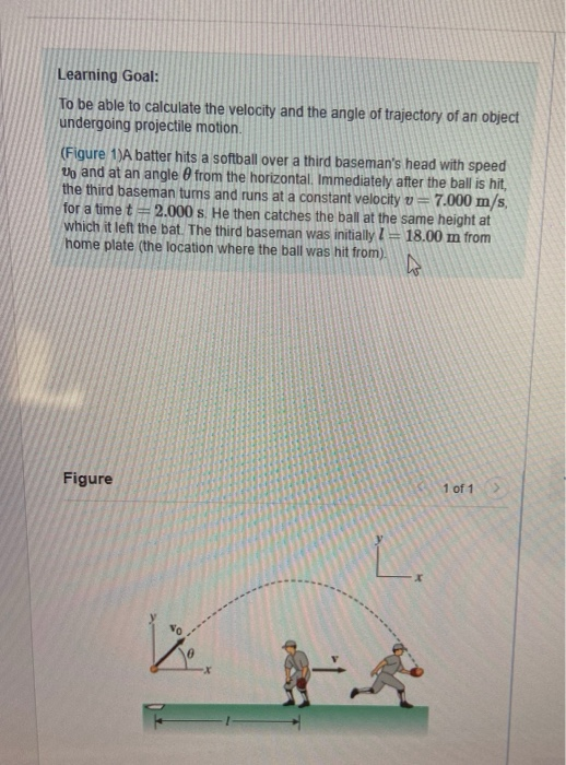Solved Learning Goal: To be able to calculate the velocity | Chegg.com