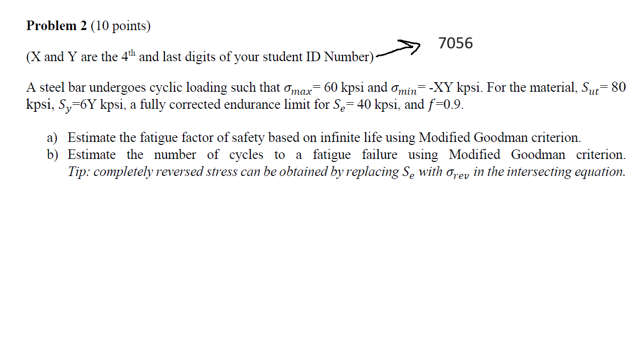 Solved Problem 2 (10 ﻿points)( x ﻿and Y ﻿are the 4th ﻿and | Chegg.com