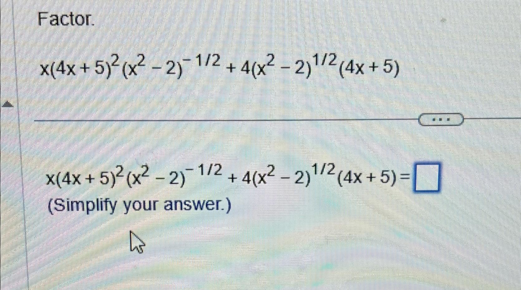Solved Question | Chegg.com