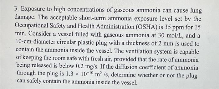 Solved 1. Determine the binary diffusion coefficient for a) | Chegg.com