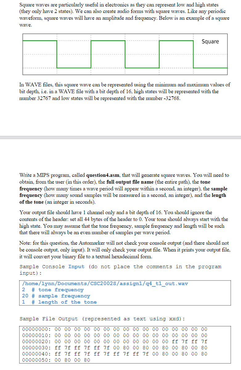 Square waves are particularly useful in electronics | Chegg.com