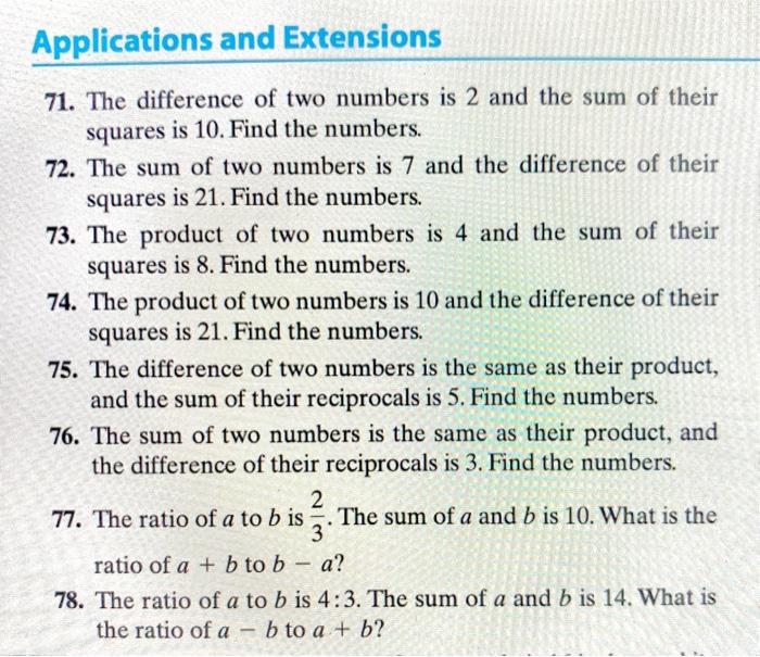 Solved Applications and Extensions 71. The difference of two | Chegg.com