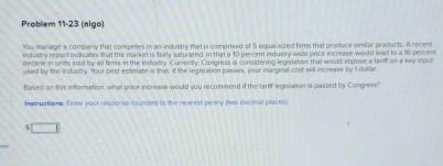 Solved Problem 11.23 (algo) | Chegg.com